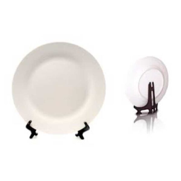 Plato Blanco Aro Oro 20 cm Diámetro pza – Think Publicidad | Solo ...