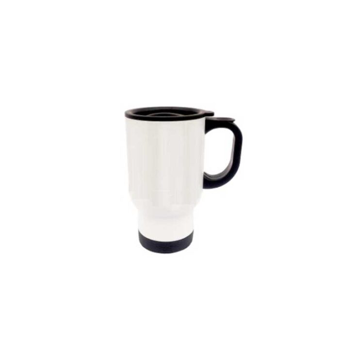 Thermo Aluminio Blanco Tapa Redonda Negra 750 ml pza – Think Publicidad ...